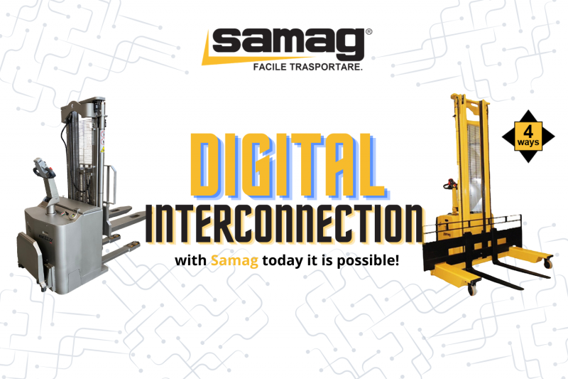 Digital interconnection of forklifts: today with Samag it is possible ...